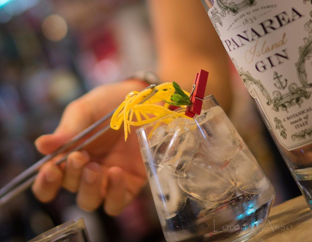 Gin italiano Panarea Sunset Gin e Panarea Island Gin